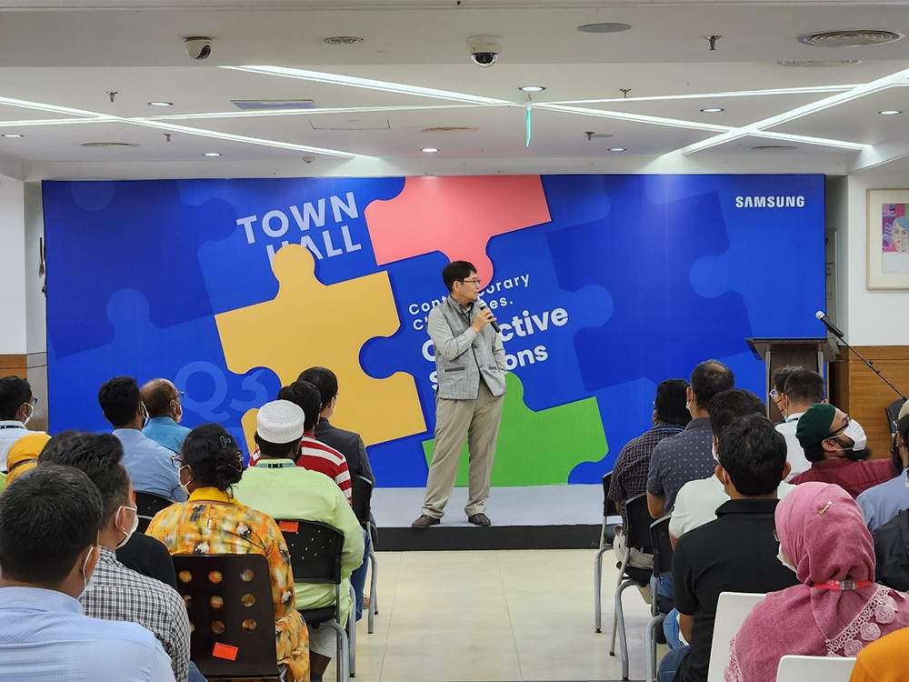 SRBD Organizes Q3 Townhall 2022 | Samsung Research